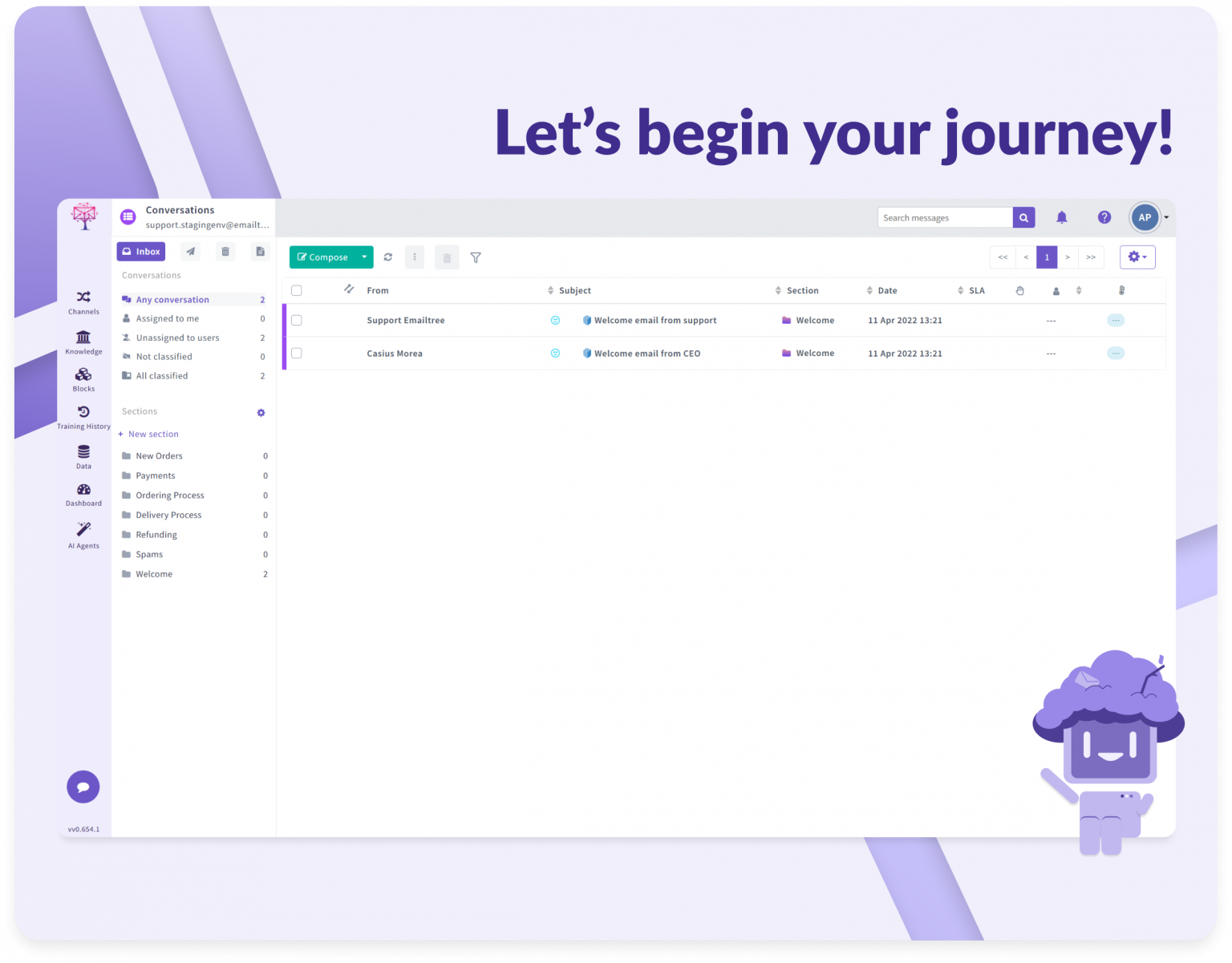 AI Email Automation | Best AI Email Assistant in 2025 | EmailTree.ai